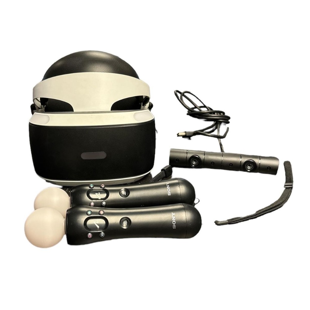 Pre-owned Sony VR2 Headset With Camera & Move Controllers - Own4Less